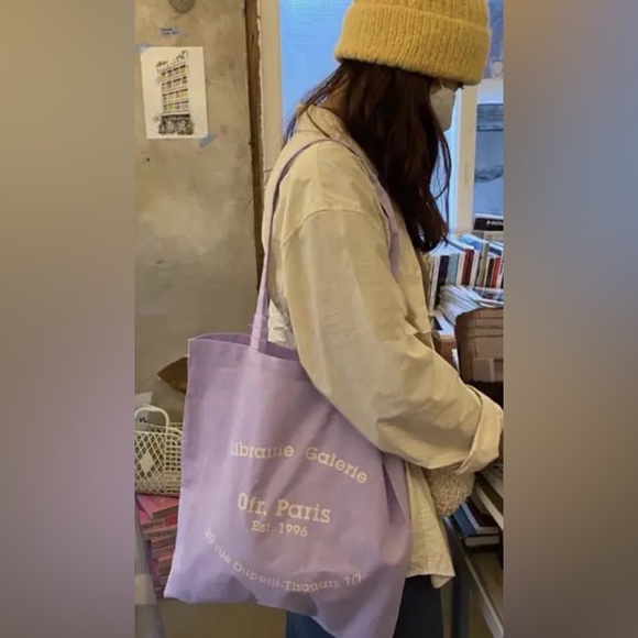 Bags | Tote Bag Paris Cottage Core Academia Library College University ...